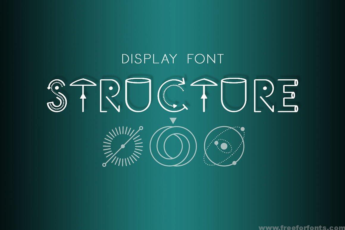 Structure Font Free Download | Free Font Download