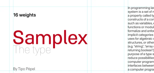 Samplex Complete Family - fontforlife.com