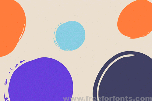 BM Graphics Blobs Font — Free Font Download