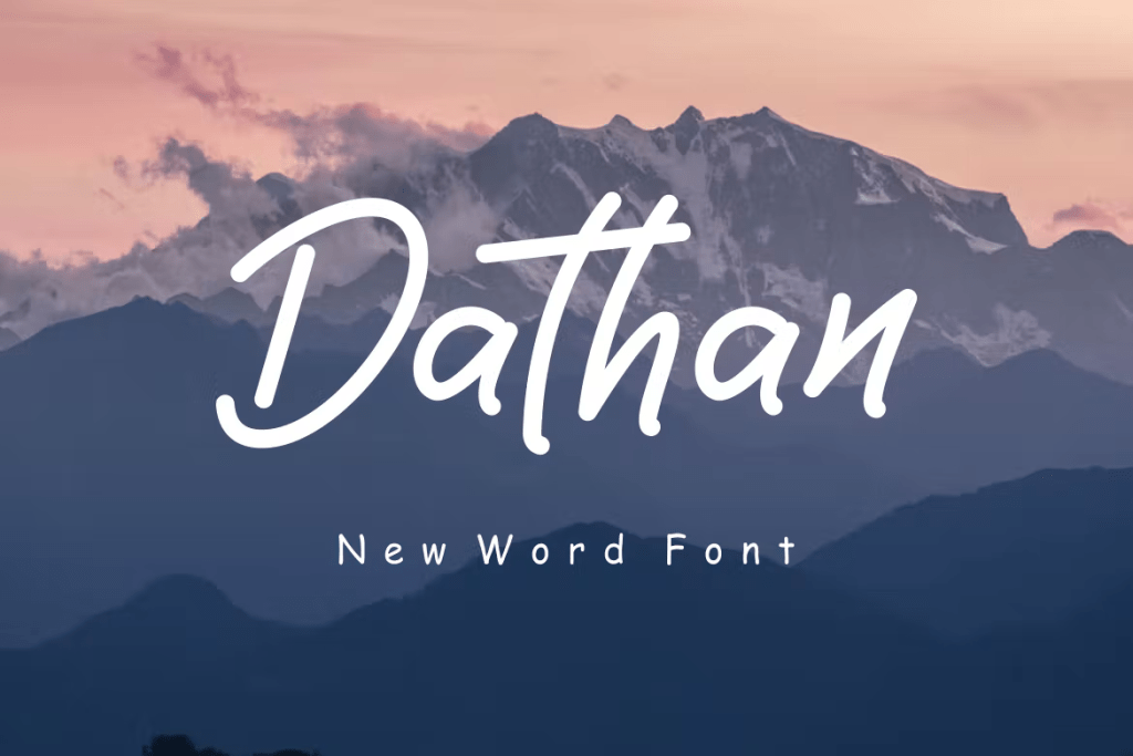 Hostan Font - fontforlife.com