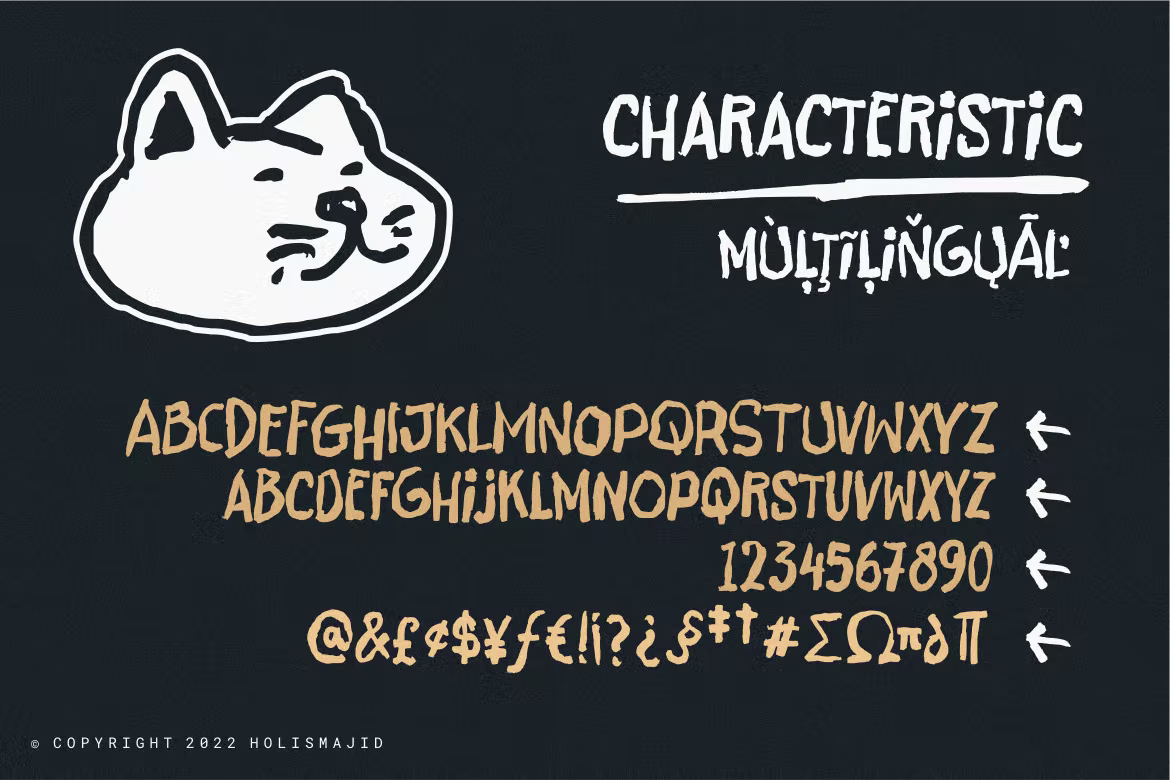 Solidpain Font - fontforlife.com