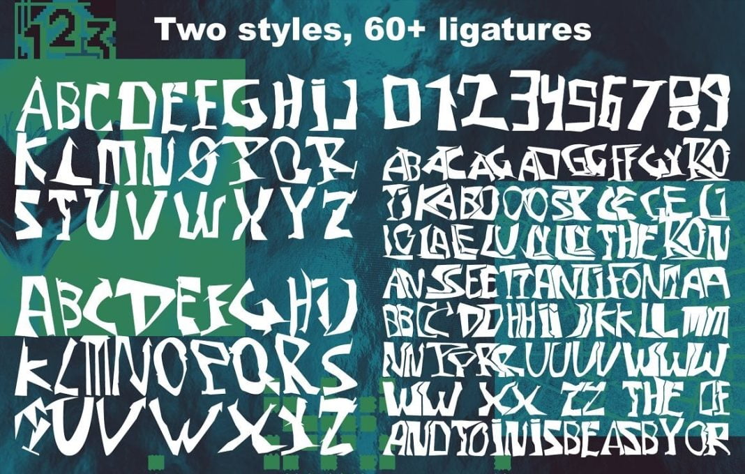 Anti-Font #3 | AntiDesign Collection - fontforlife.com