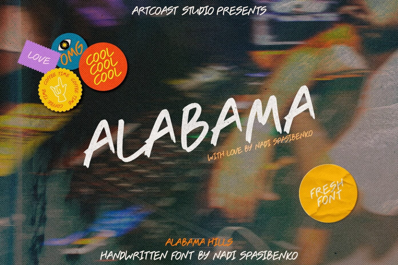 Alabama Handwritten Font - fontforlife.com