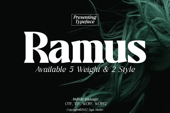 Ramus Font - fontforlife.com
