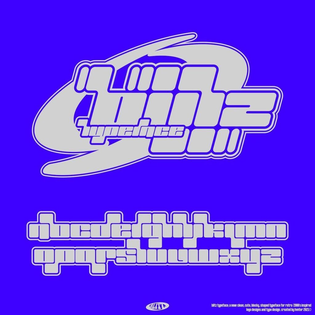 BLITZ TYPEFACE Font - fontforlife.com