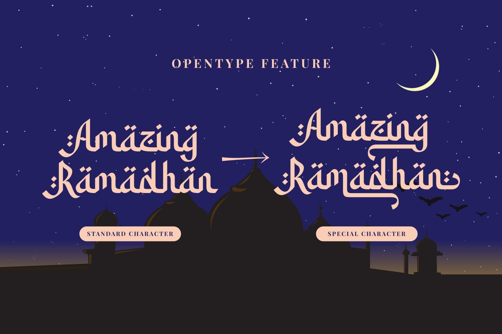 Amazing Ramadhan Font - fontforlife.com