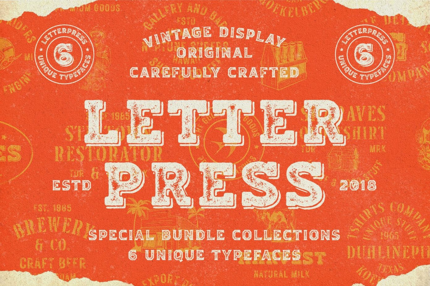 Letterpress Font - fontforlife.com