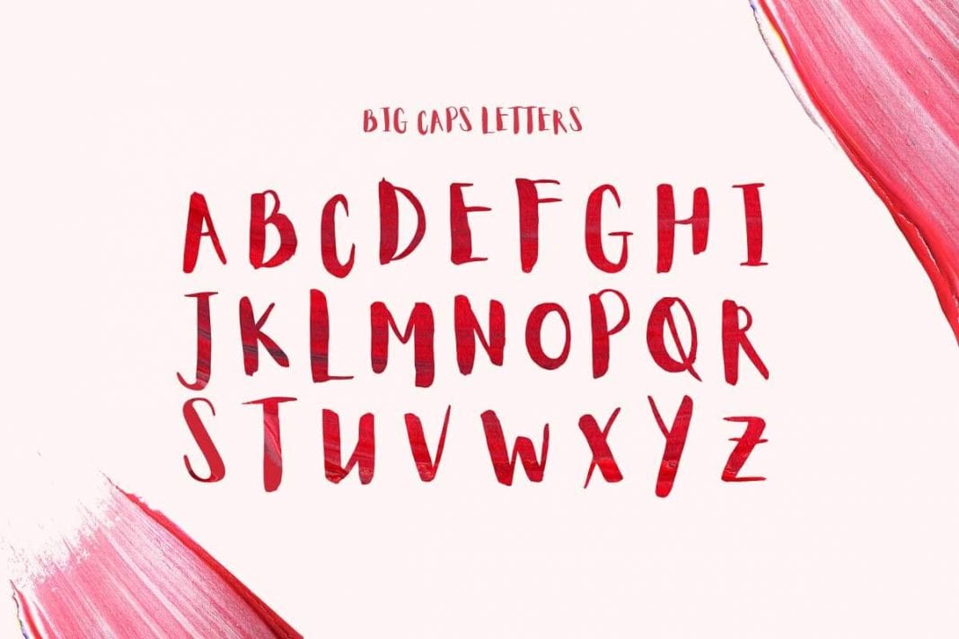 Aloja Extended Brush Font Free Download - fontforlife.com