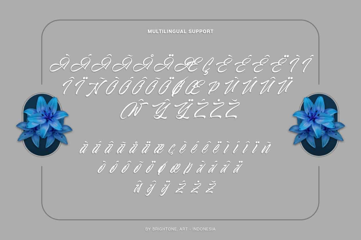 Atlantic Extended – Calligraphy Font - fontforlife.com