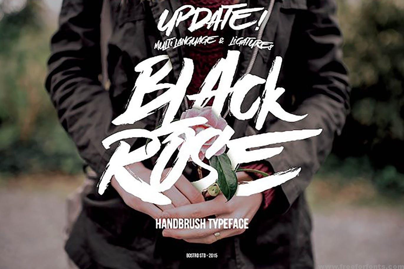 Black Rose Font Free Downlaod | Free Font Download