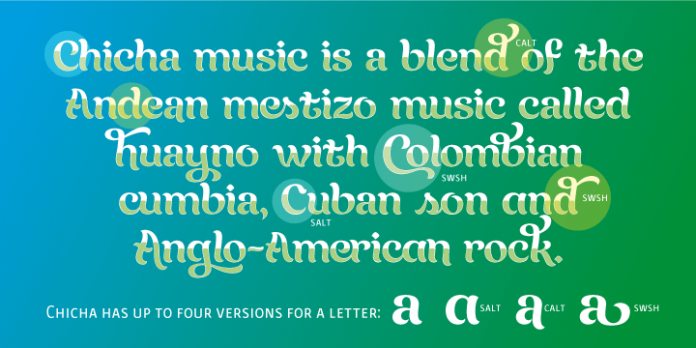 Chicha Font - fontforlife.com