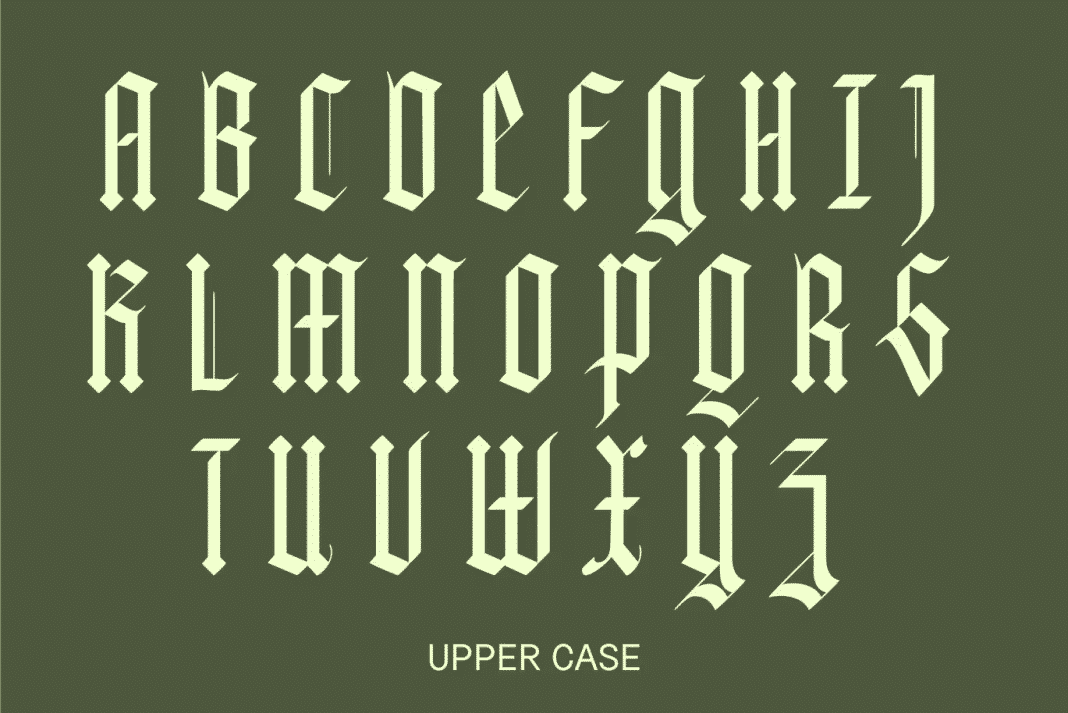 Fayte Blackletter Gothic Font - fontforlife.com