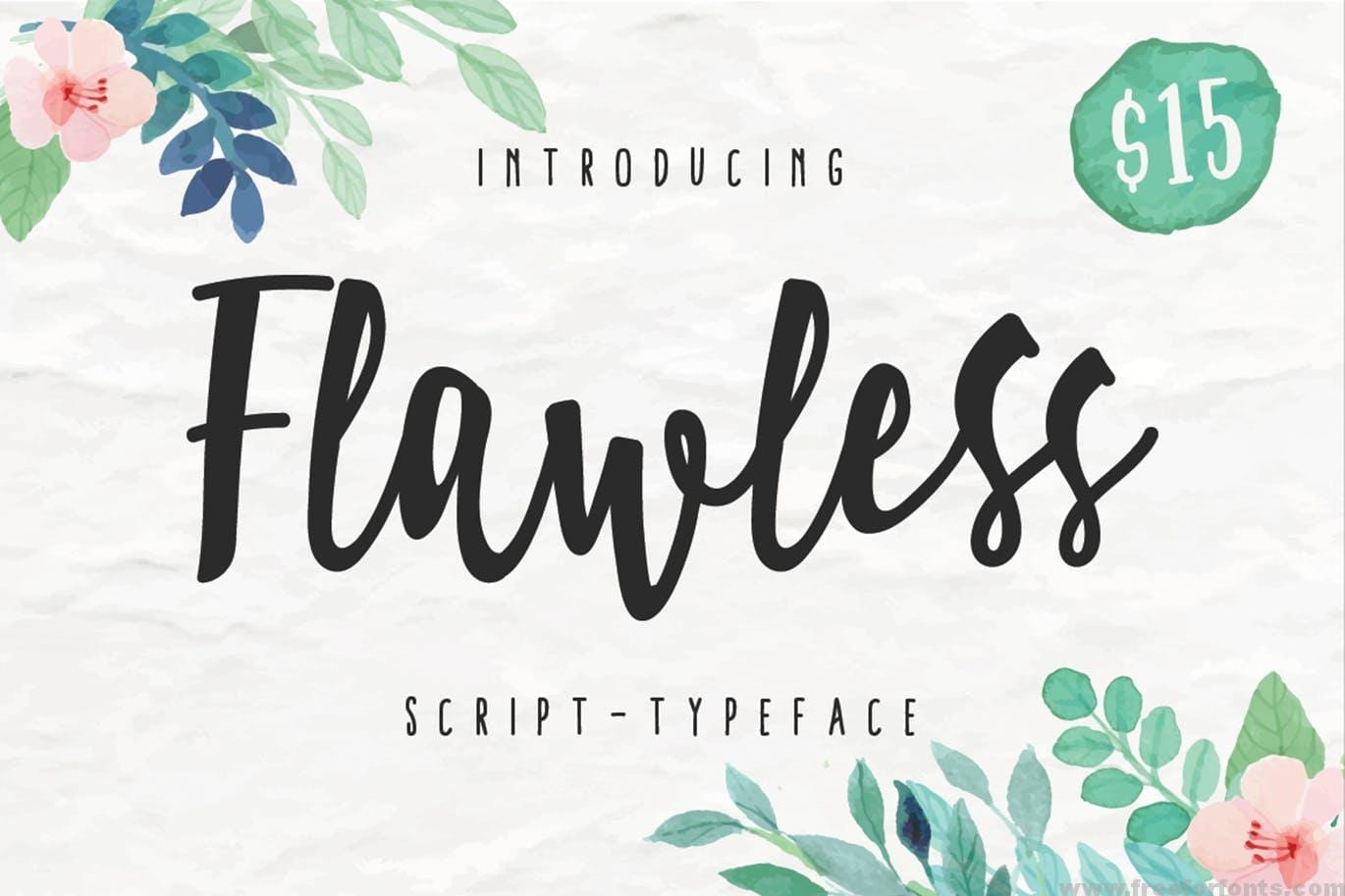 Flawless Script Font Free Download | Free Font Download