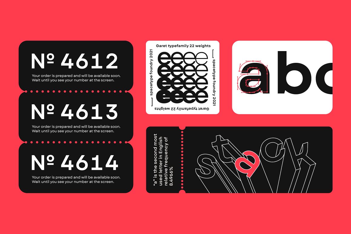 Garet Font Family - fontforlife.com