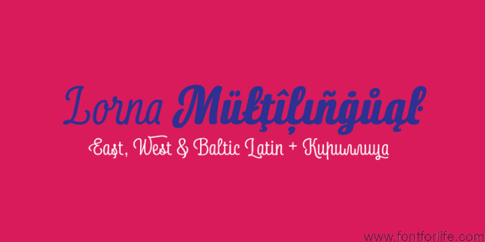 Lorna Script Font - fontforlife.com