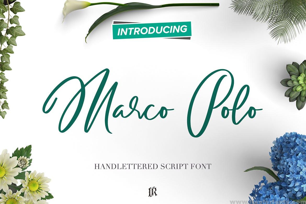 Marco Polo Script Font Free Download Free Font Download