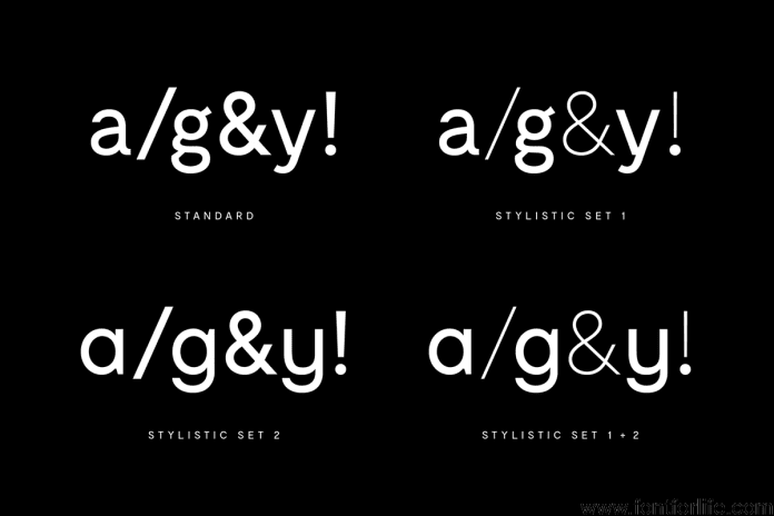 Moderat Font Family Free Download - fontforlife.com