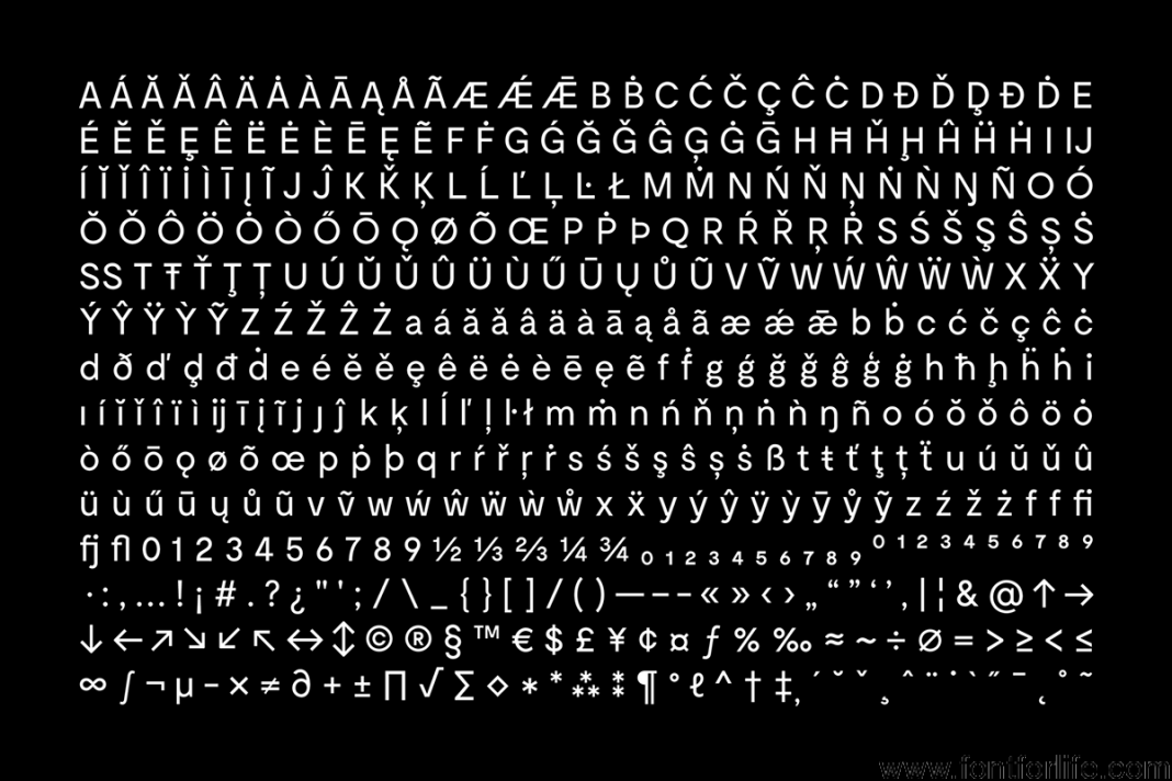 Moderat Font Family Free Download - fontforlife.com