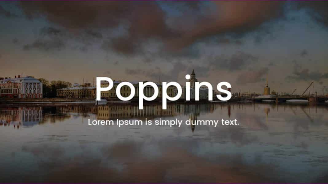 Poppins Font Family - fontforlife.com