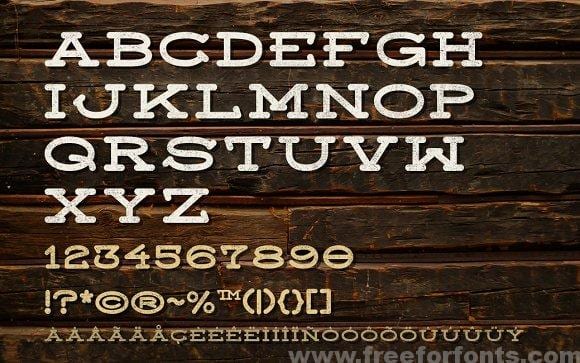 Roadhouse Font Free Download | Free Font Download