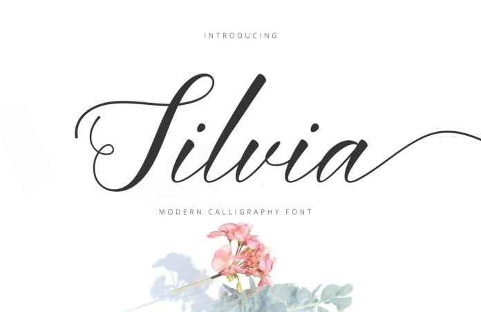 Silvia Script Font Free Download - fontforlife.com