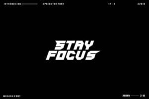 Speedster Font - fontforlife.com