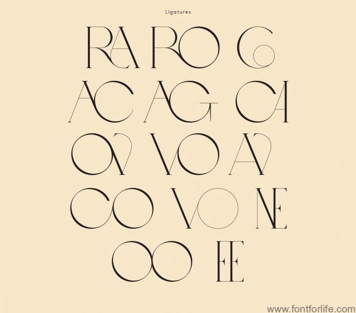 VJ Love Typeface Font - fontforlife.com