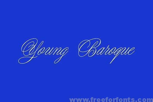 Young Baroque Font Free Download | Free Font Download