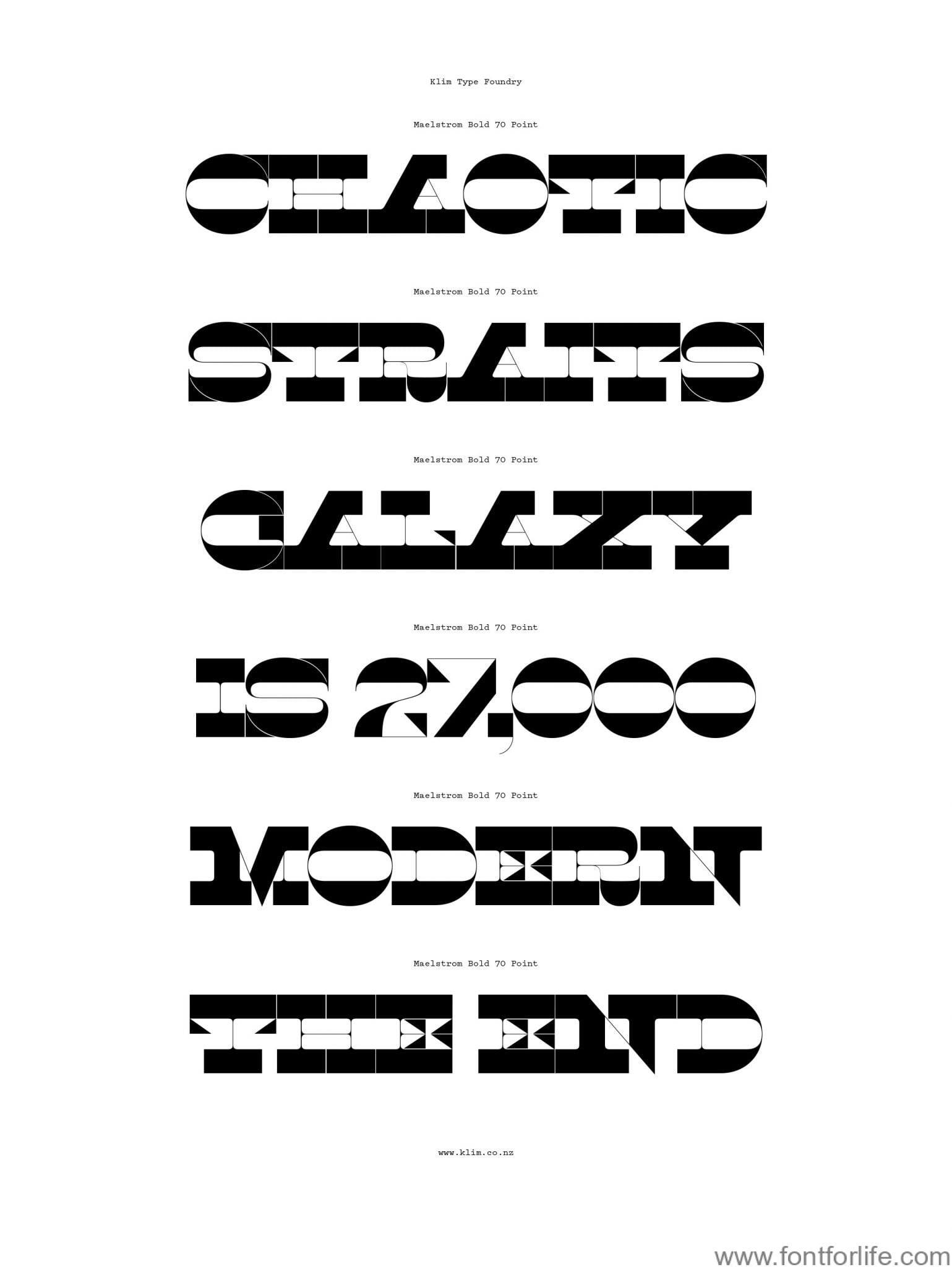 Maelstrom Font Family Download - fontforlife.com