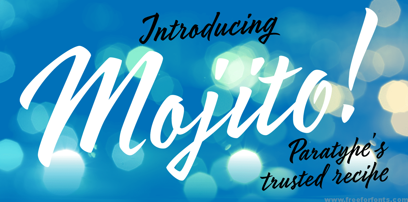 Mojito Font Free Download | Free Font Download